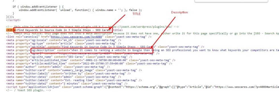 Find Keywords in Source Code in 3 Simple Steps » SEO cares
